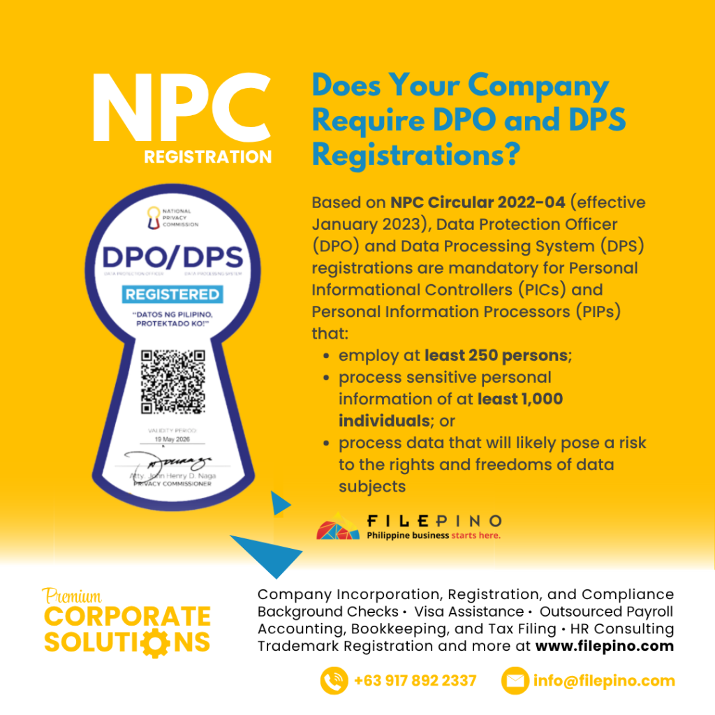 Data Protection Officer (DPO) Registration in the Philippines
